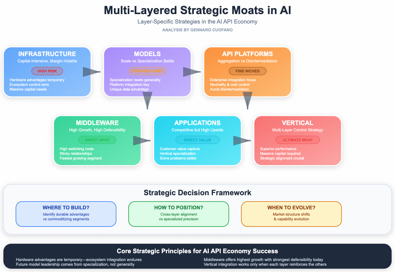 Multi-Layered Strategic Moats in AI - FourWeekMBA