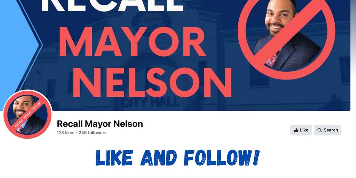 Corruption Watch - The RECALL of Mayor Jesse Nelson in Lynn Haven