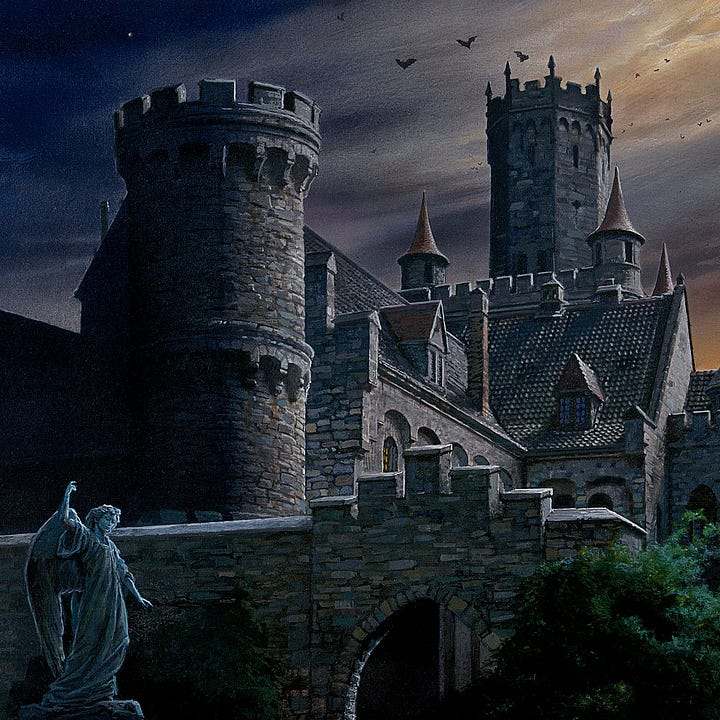 DARKNESS OVER HAYHOLT - The Art of Michael Whelan