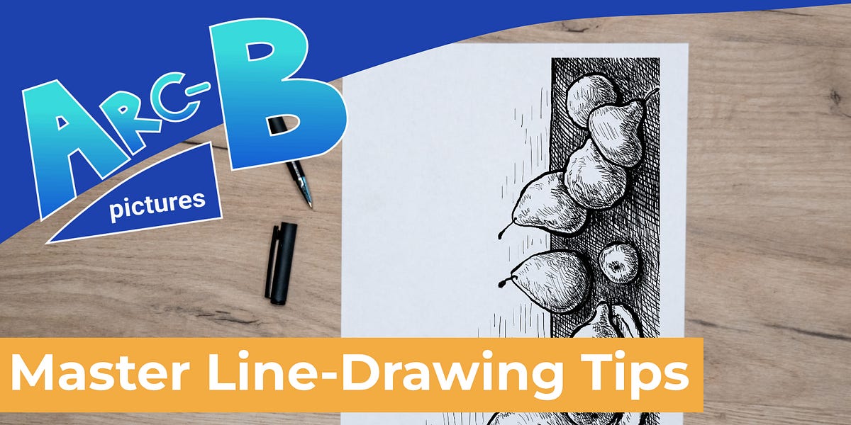 Master Line-Drawing Tips - by Archie Birch - Arc-B Pictures