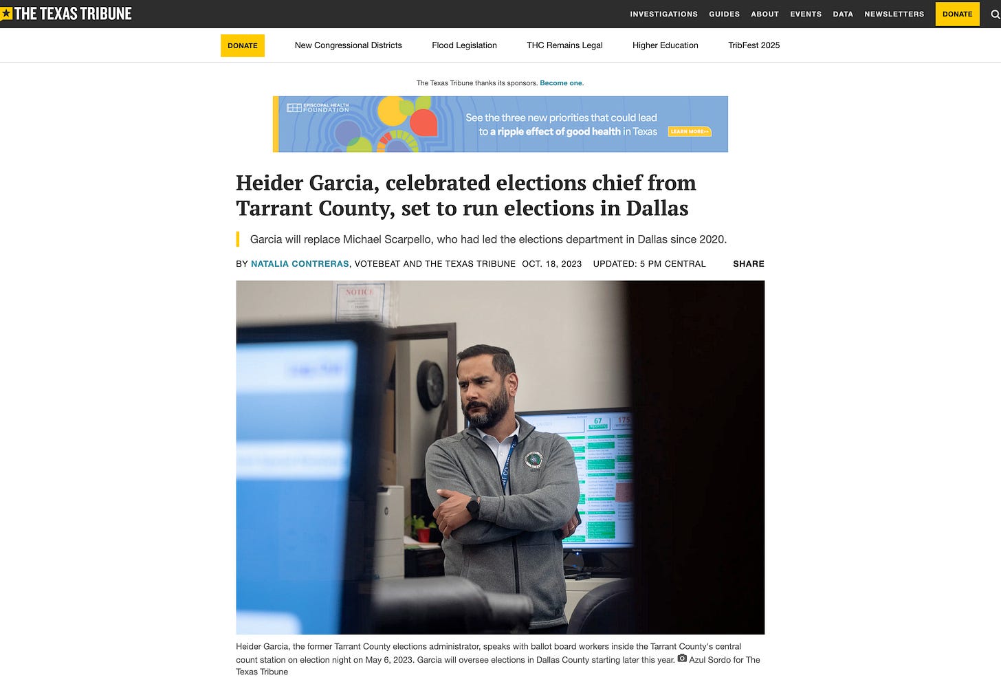 The Heider Garcia Effect In Texas