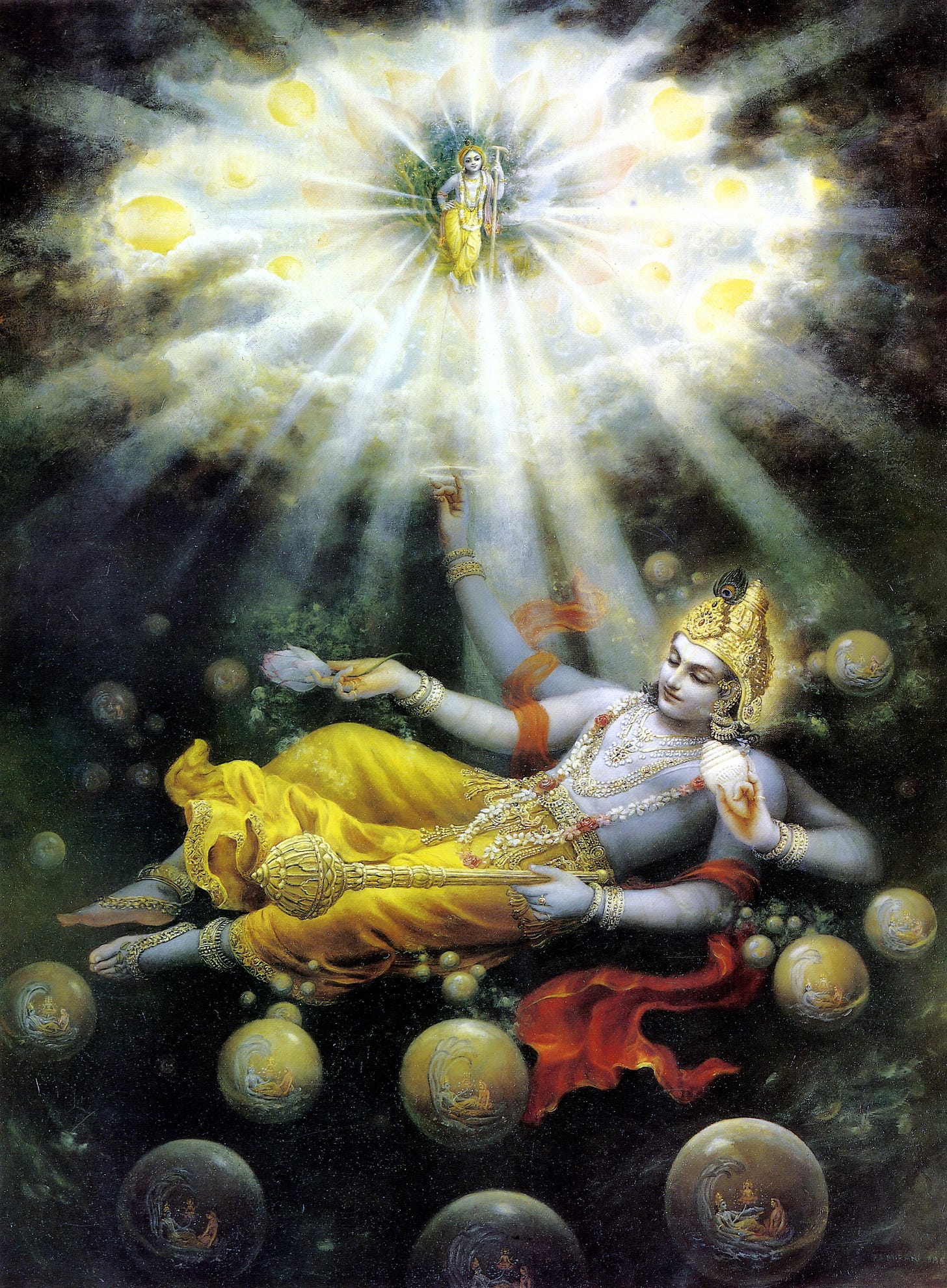 Understanding the different forms of Vishnu