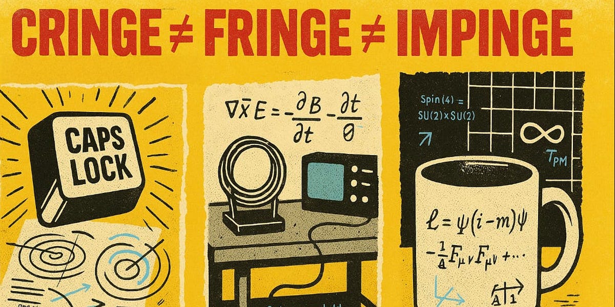 The Cringe vs. The Fringe vs. Those That Impinge