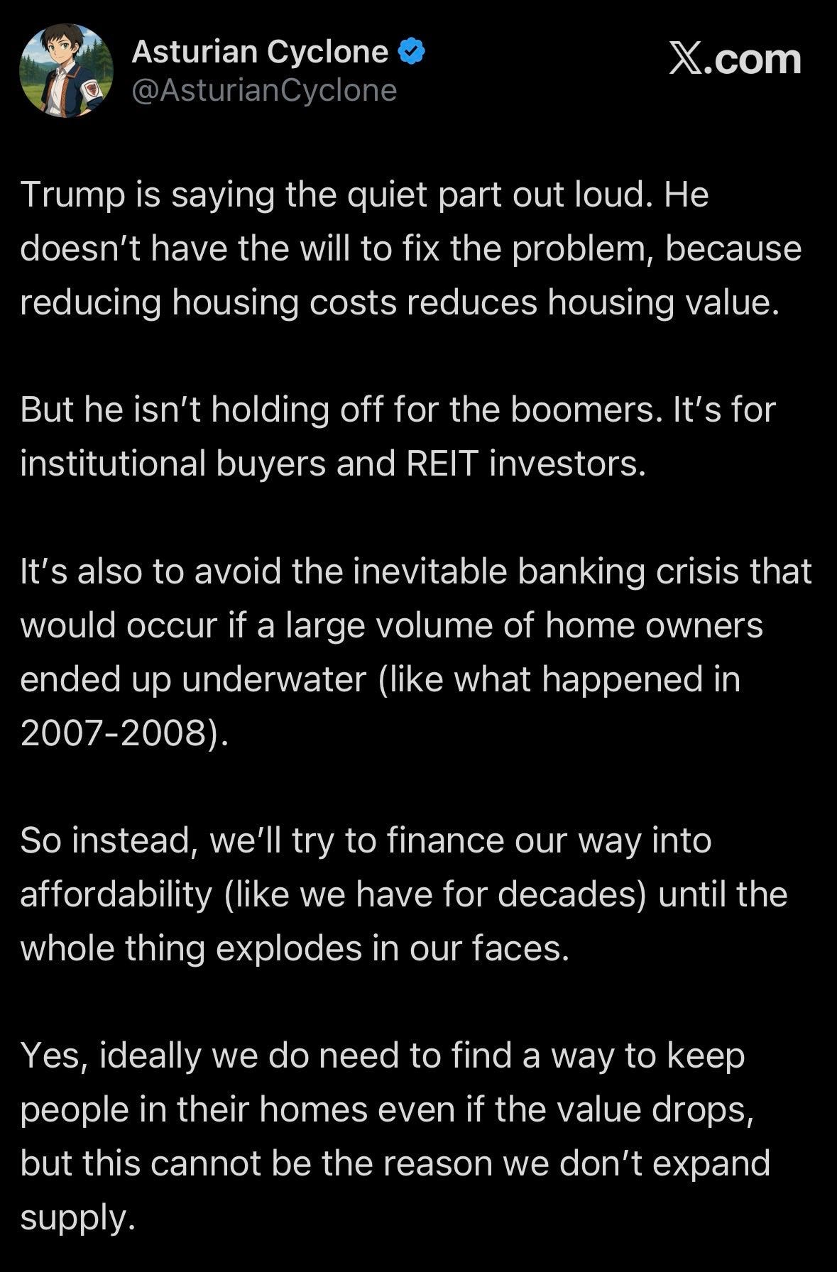 Trump Openly Admits The Government Is Artificially Inflating Home ...