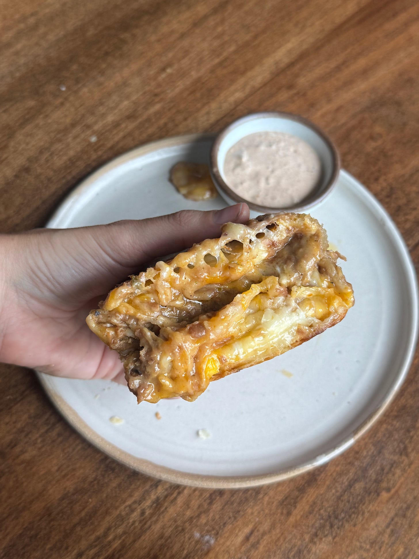 no. 175: Lizzie's Bean and Cheese Burritos - by Sara Tane