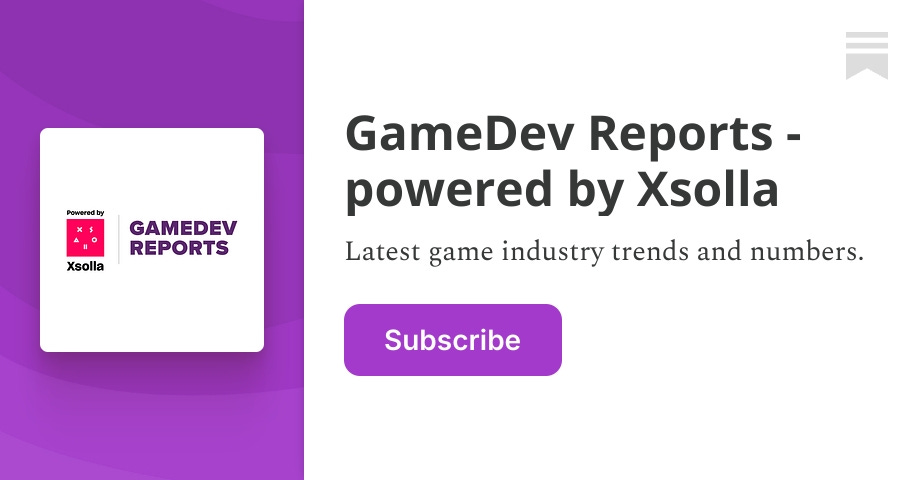 GameDev Reports | Dmitriy Byshonkov | Substack