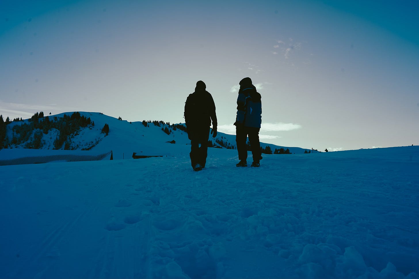 Reflection on Winter - by Lorenz Weber