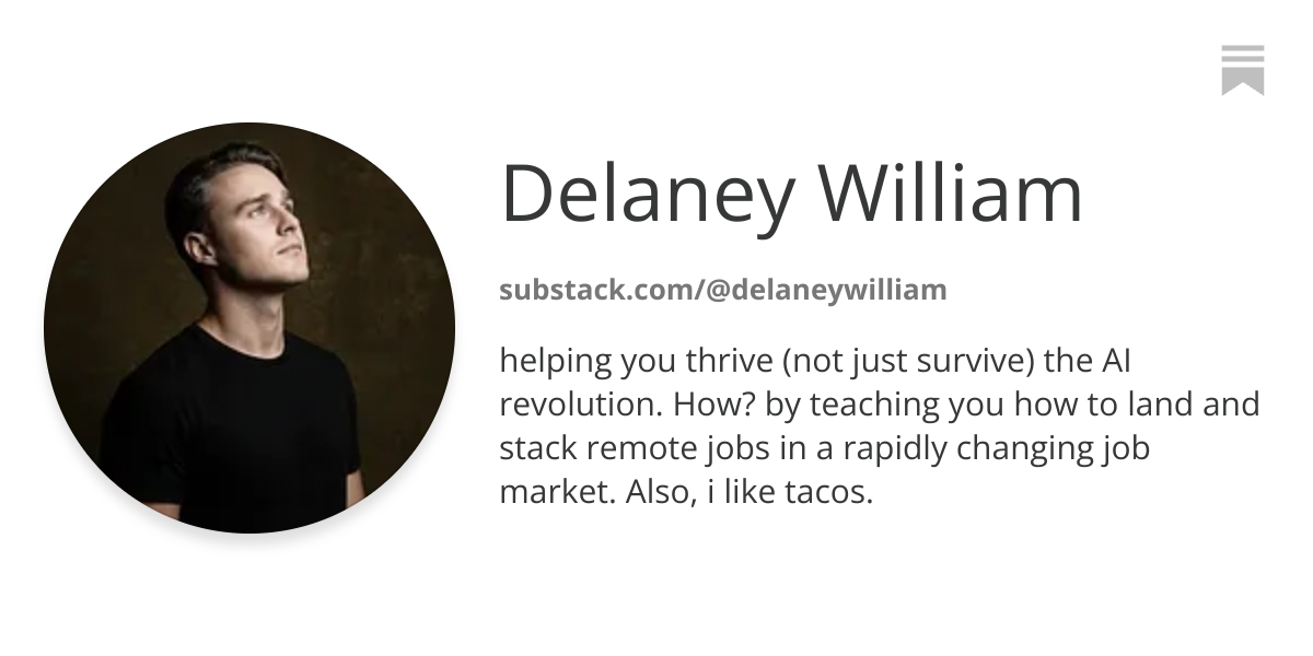 Delaney William | Substack