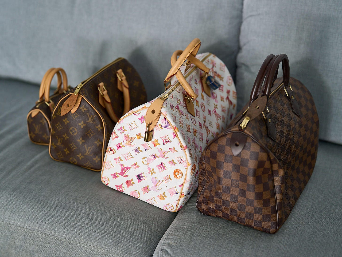 Review #7: The Louis Vuitton Speedy in Different Sizes and Finishes