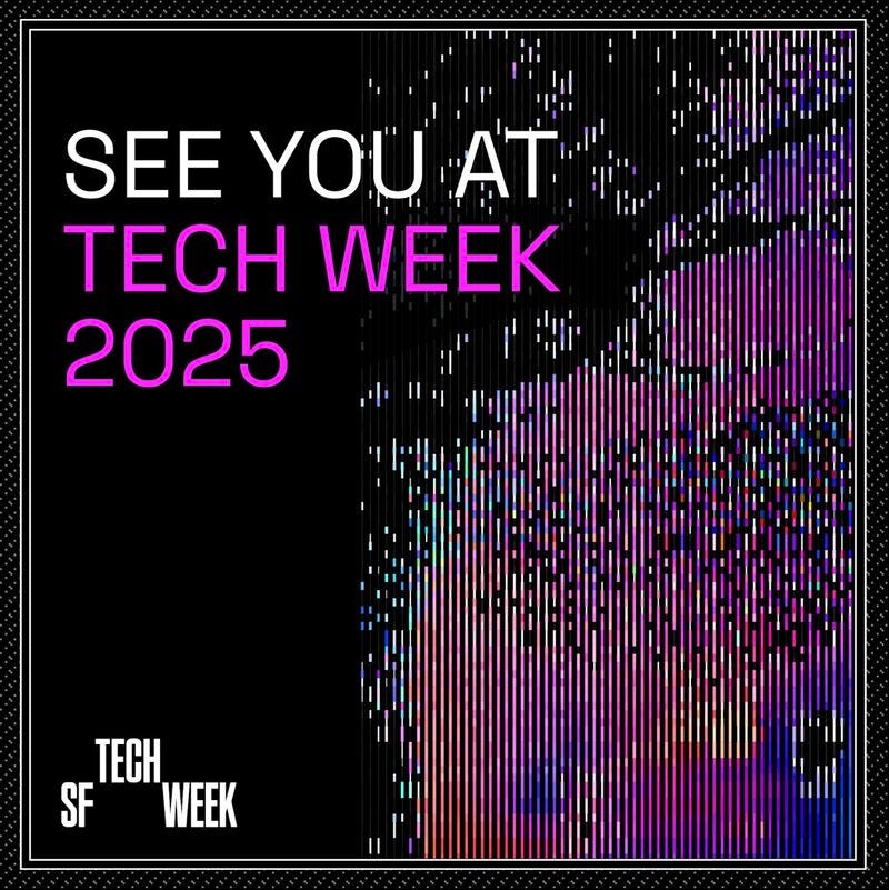 Official SF Tech Week 2025 Events List - by Yingjie Wang