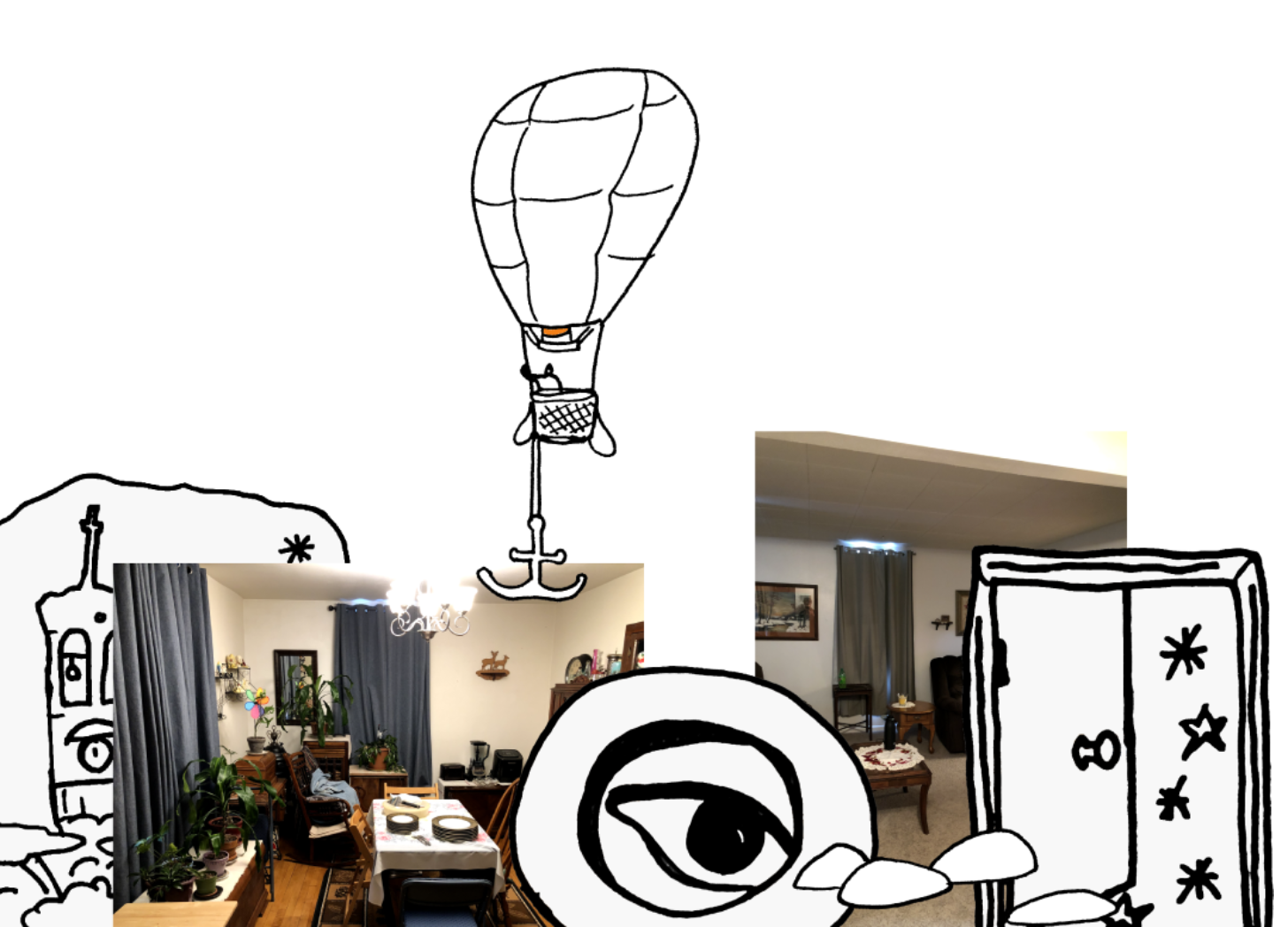 how a space becomes a home - briffin glue huffer