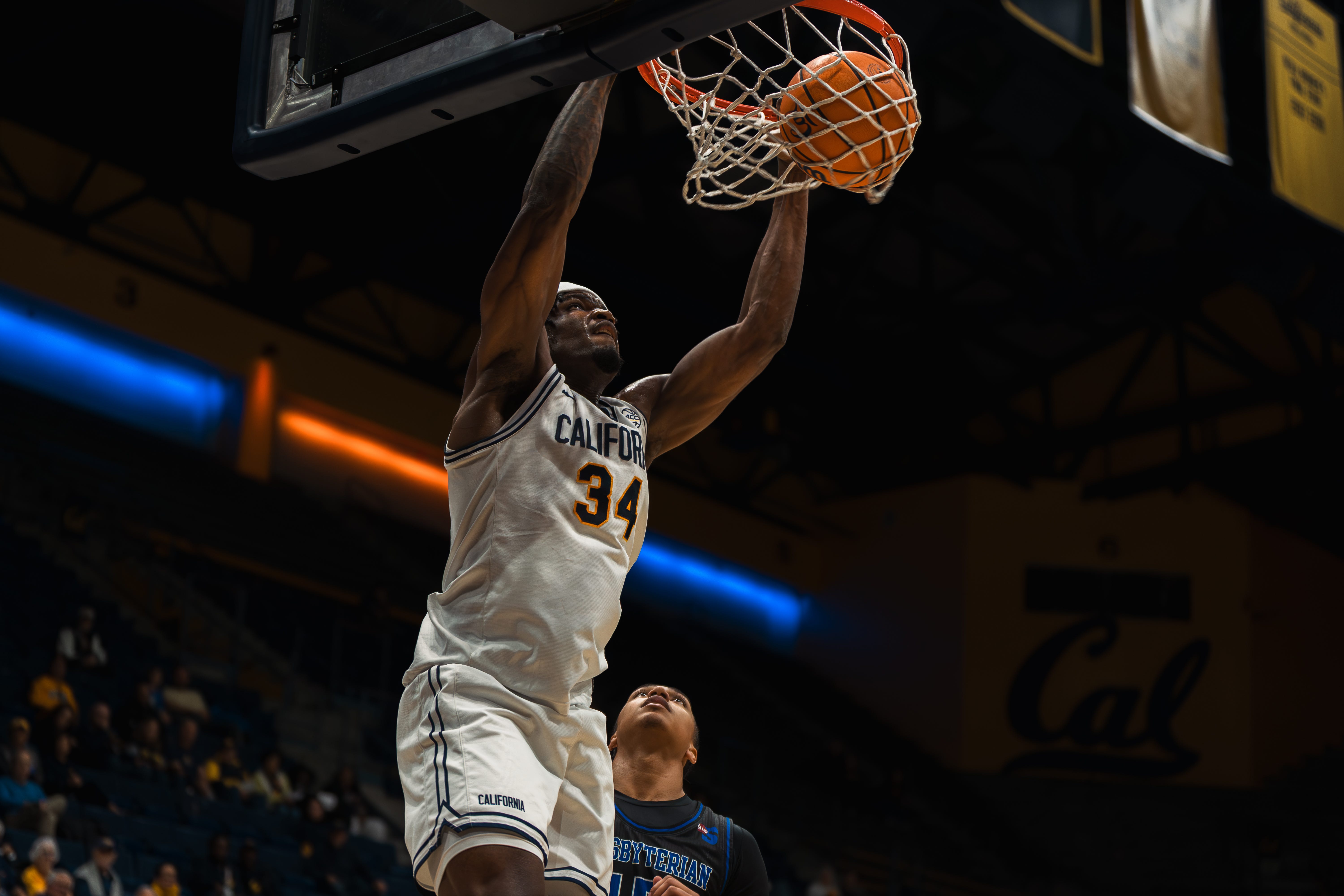 Men's Basketball: Cal Tops Presbyterian, 67-57, in Hard-Fought Battle