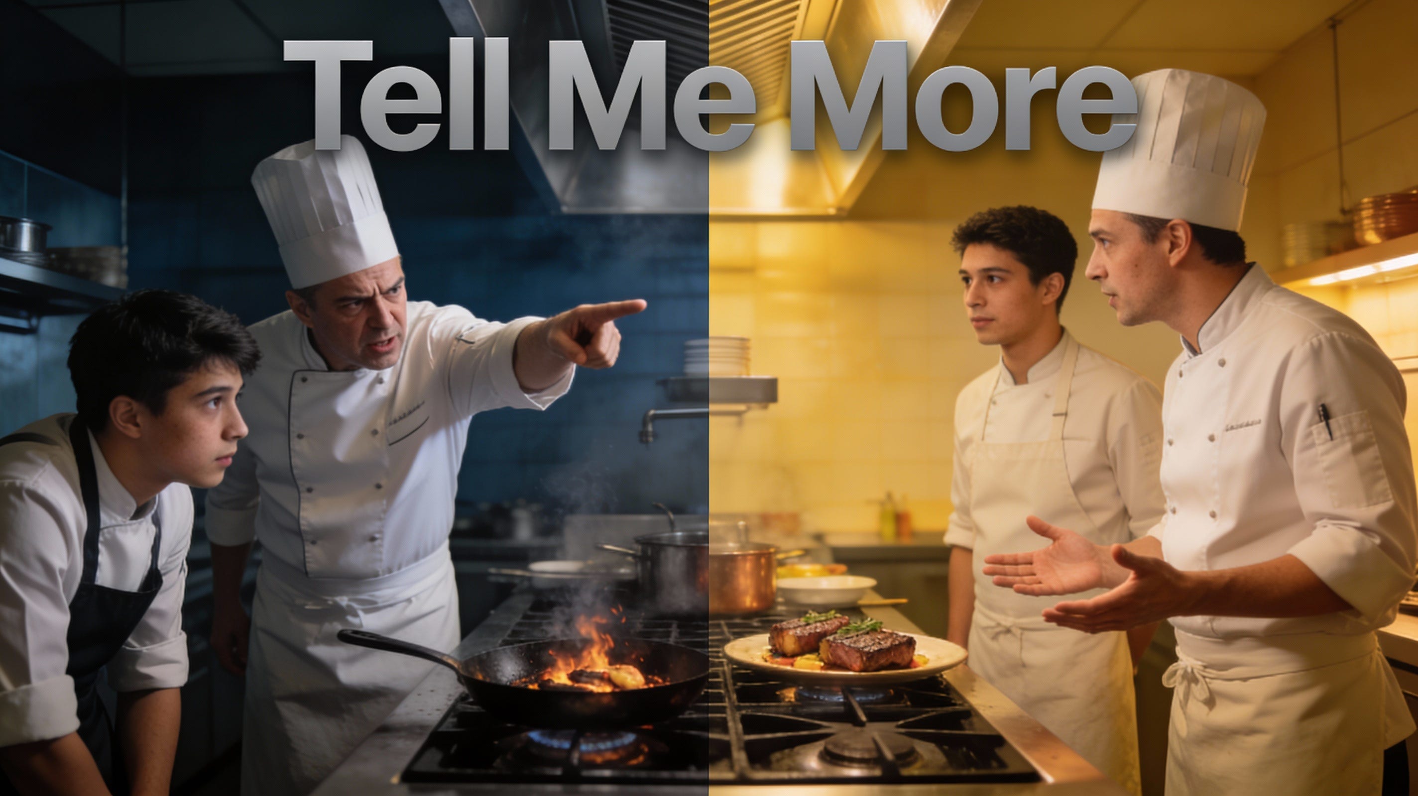 I Stopped Saying ‘Yes, Chef’ and Started Saying ‘Tell Me More’