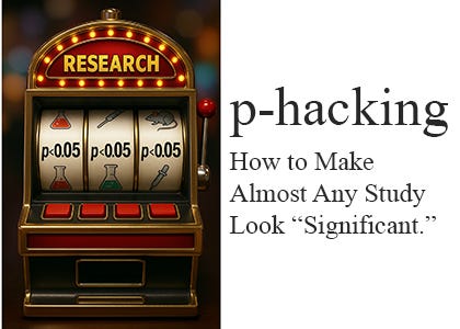 p-hacking: How to Make Almost Any Study Look “Significant”