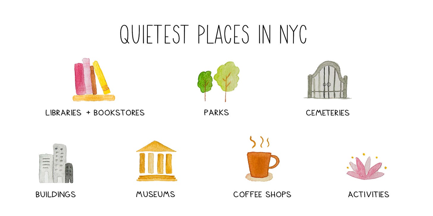 Quietest Places in NYC
