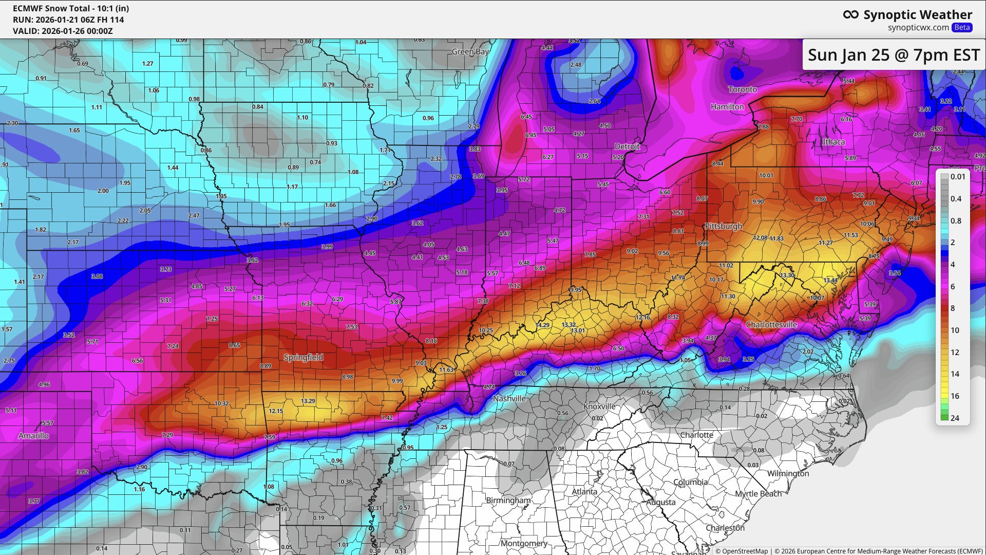 A High-Impact Weekend Winter Storm. Forecast Details, Model Trends, and ...