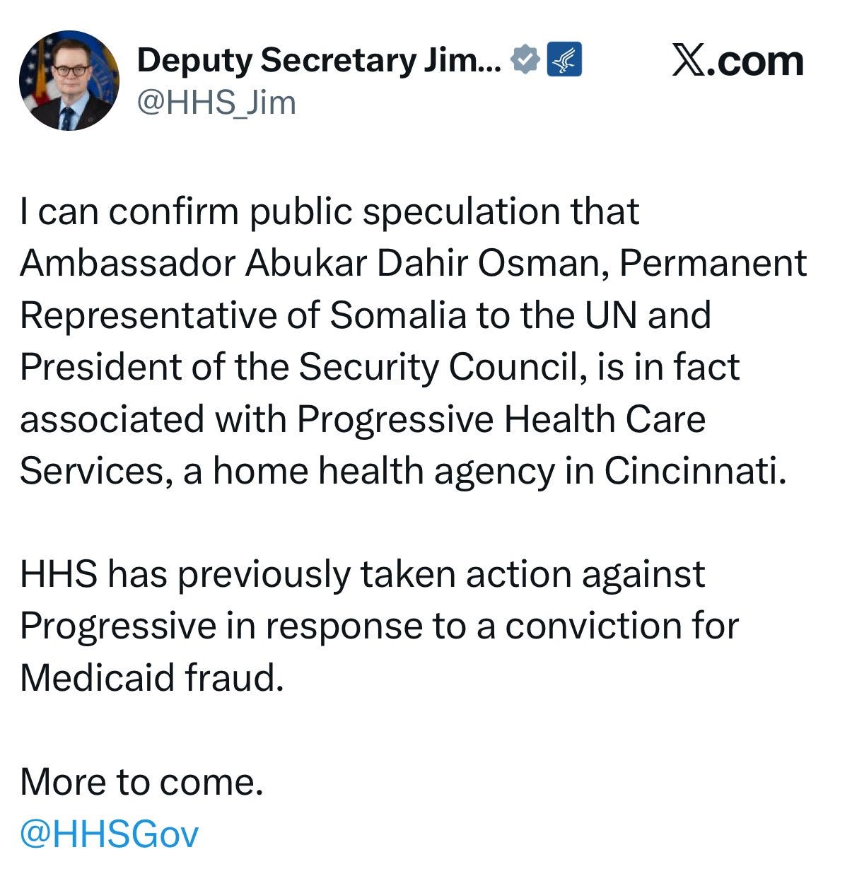 Libs of TikTok EXPOSES Somalia Ambassador’s Taxypayer-Funded Healthcare ...