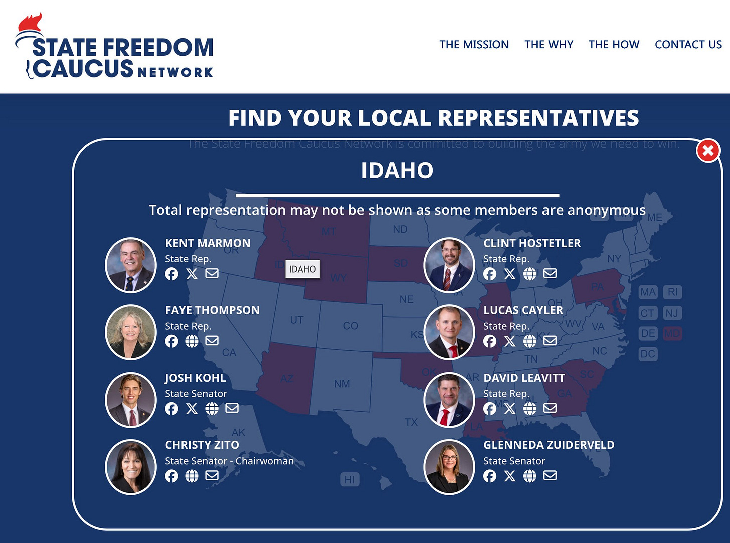 The Gang of 8 Joins the State Freedom Caucus Network