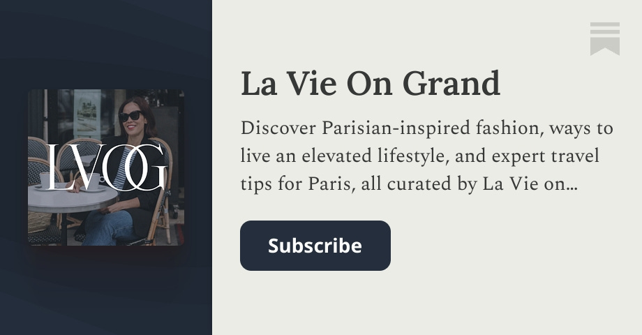 La Vie On Grand | Substack