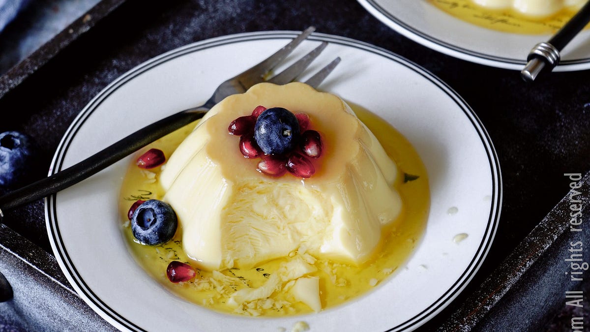 Flan à la vanille, flamby : recette facile sans œufs