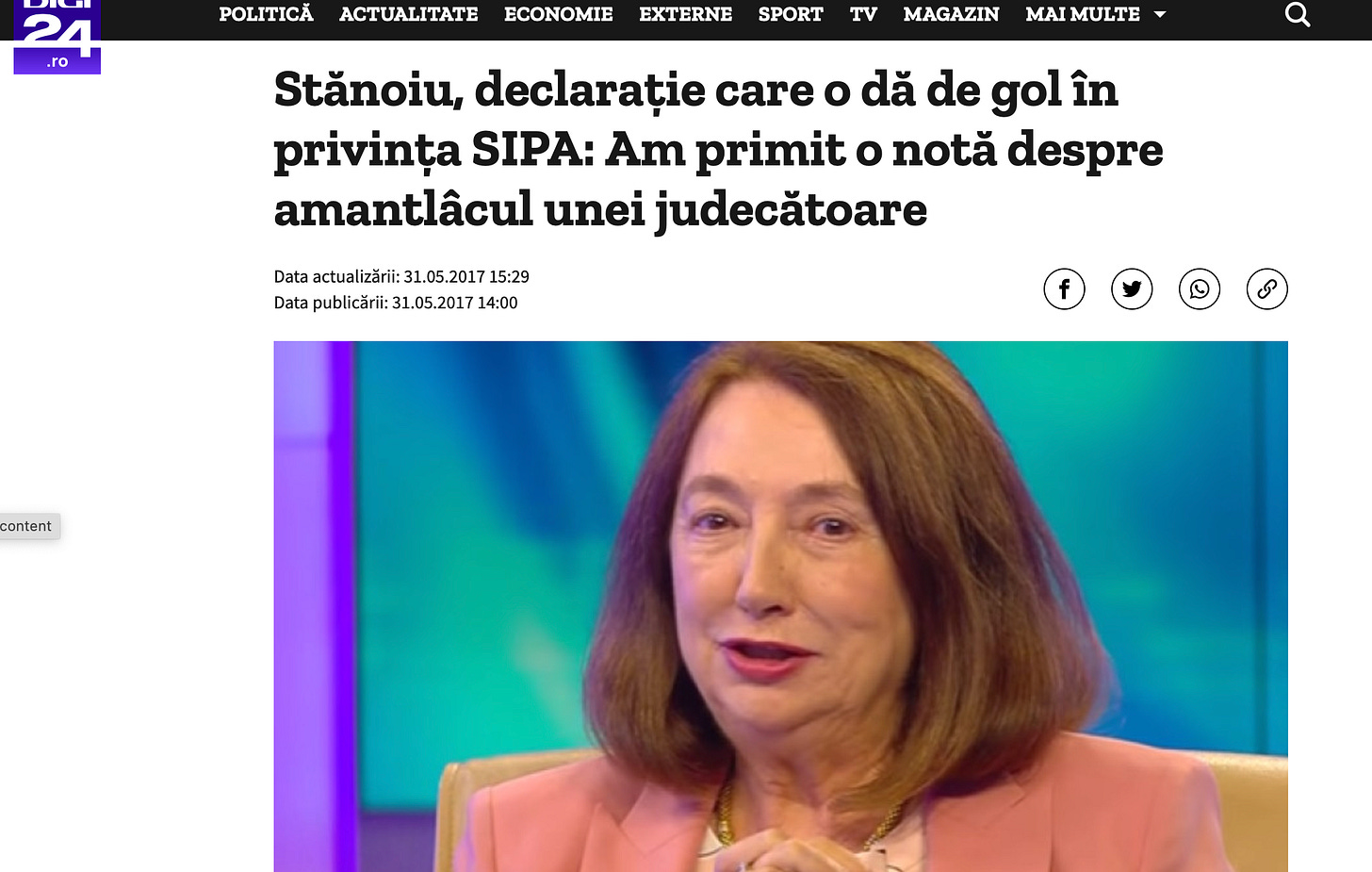 Liviu Alexa lansează marea întrebare legată de decesul Rodicăi Stănoiu ...