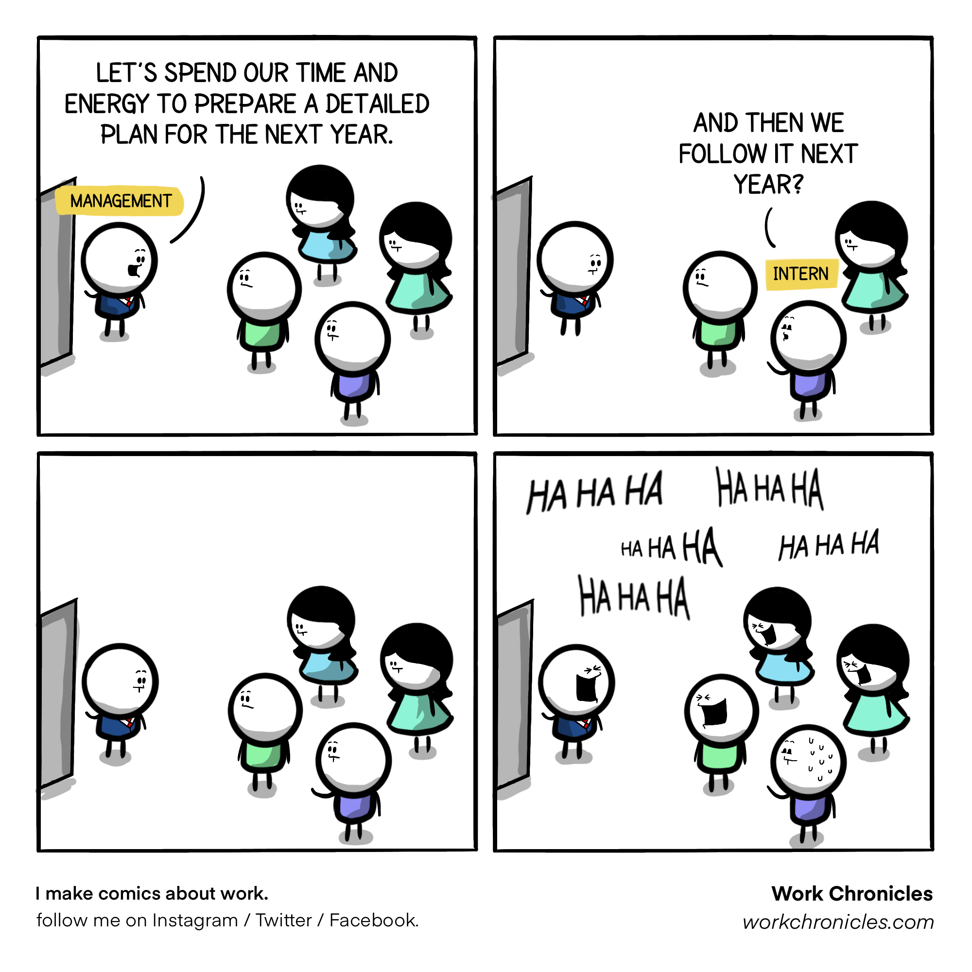(comic) Annual Planning - Work Chronicles