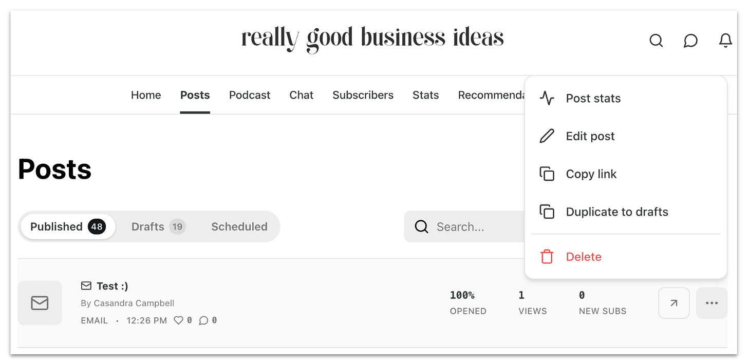 How to Email Your Substack Subscribers (Without Publishing a Post)