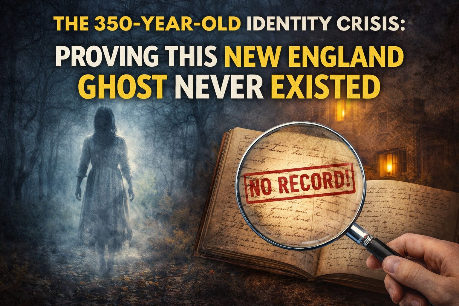 Debunking New England’s Oldest Ghost Story: The Woman Who Never Existed