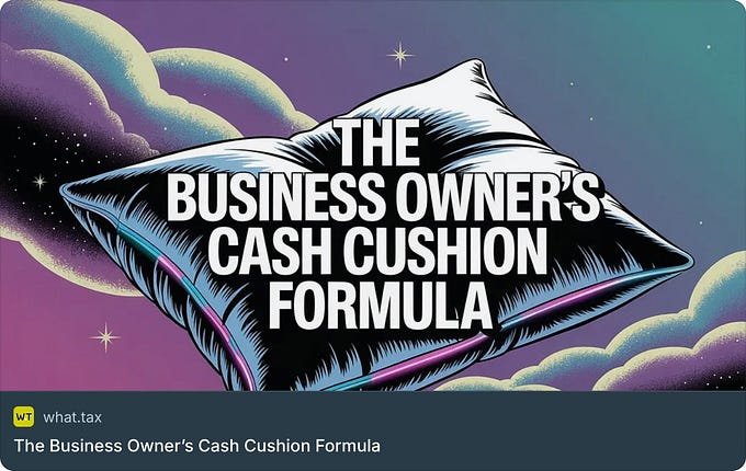 Max Donovan (@thetaxfixer): "Are you hoarding cash or managing ...