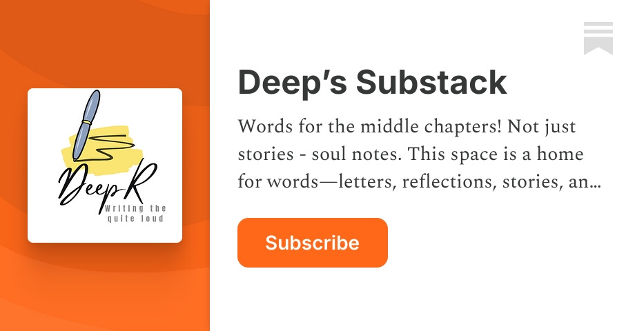Deep’s Substack | Deep Kaur | Substack