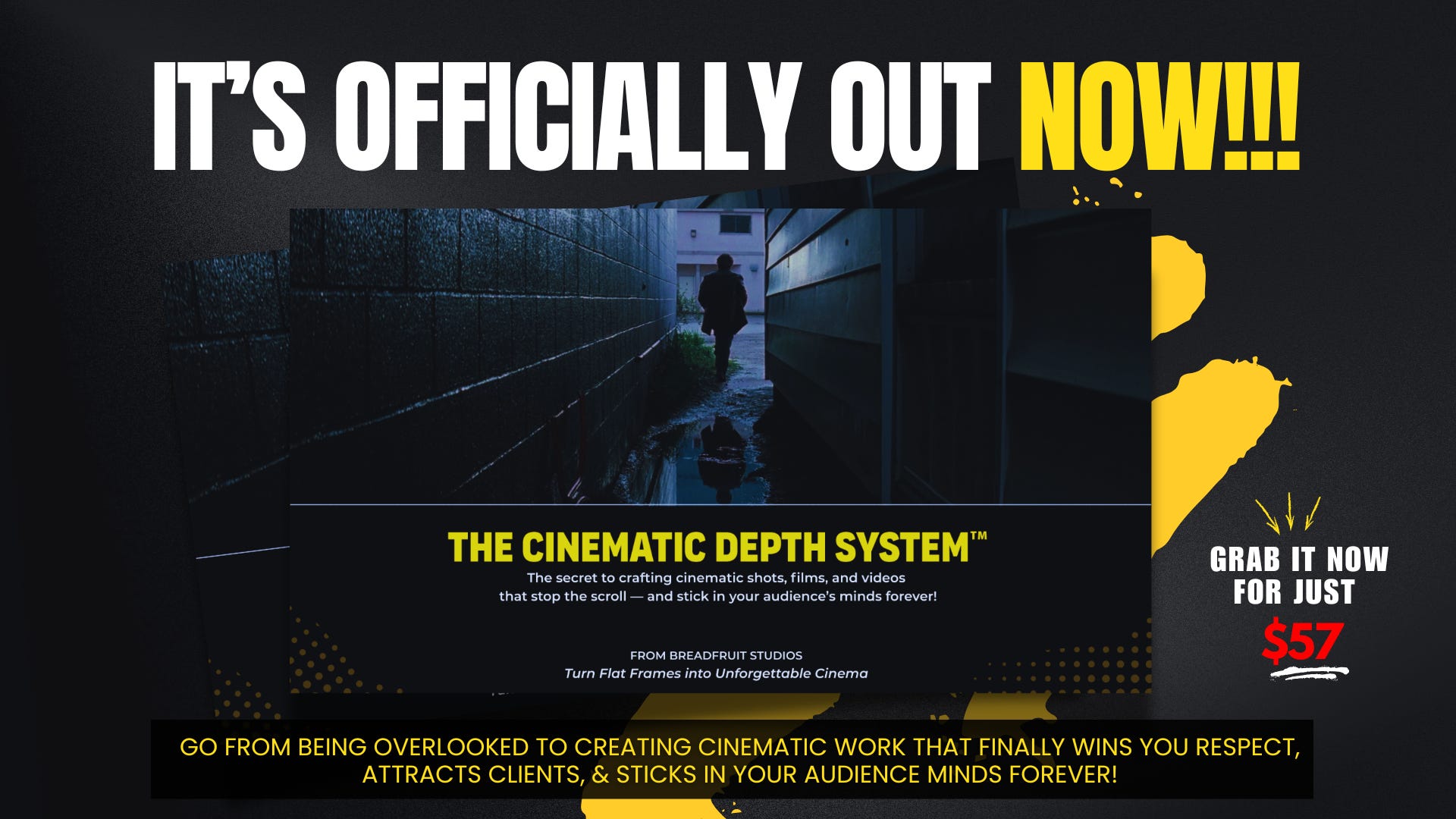 Free Resource on How To Make Shots Cinematic With Film Depth