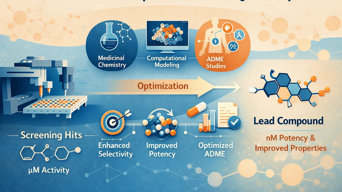 Hit to Lead Optimization in Drug Discovery: From Early Hits to High ...