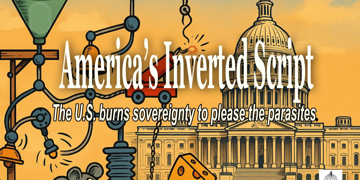 America’s Inverted Script - The Cosmic Onion