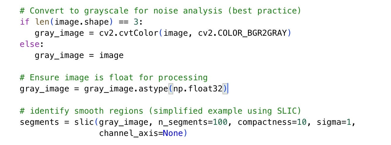 Identifying Image Noise: A Practical Guide with Python and Kurtosis