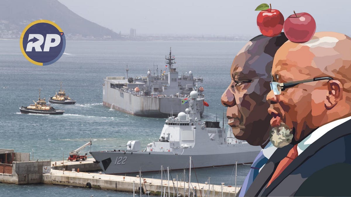 A condemning of SA joint naval drills with Iran and China at Simon’s Town