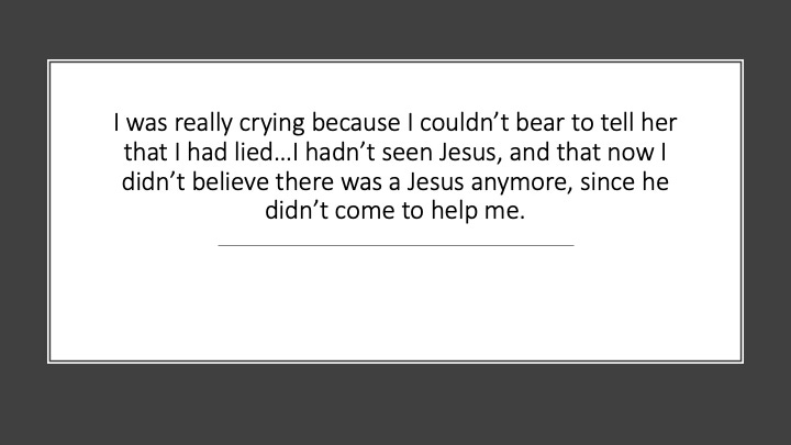 Stories of Belief: "Salvation" by Langston Hughes