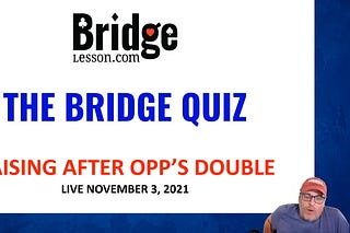 BRIDGE TEACHER | Rob Barrington | Substack