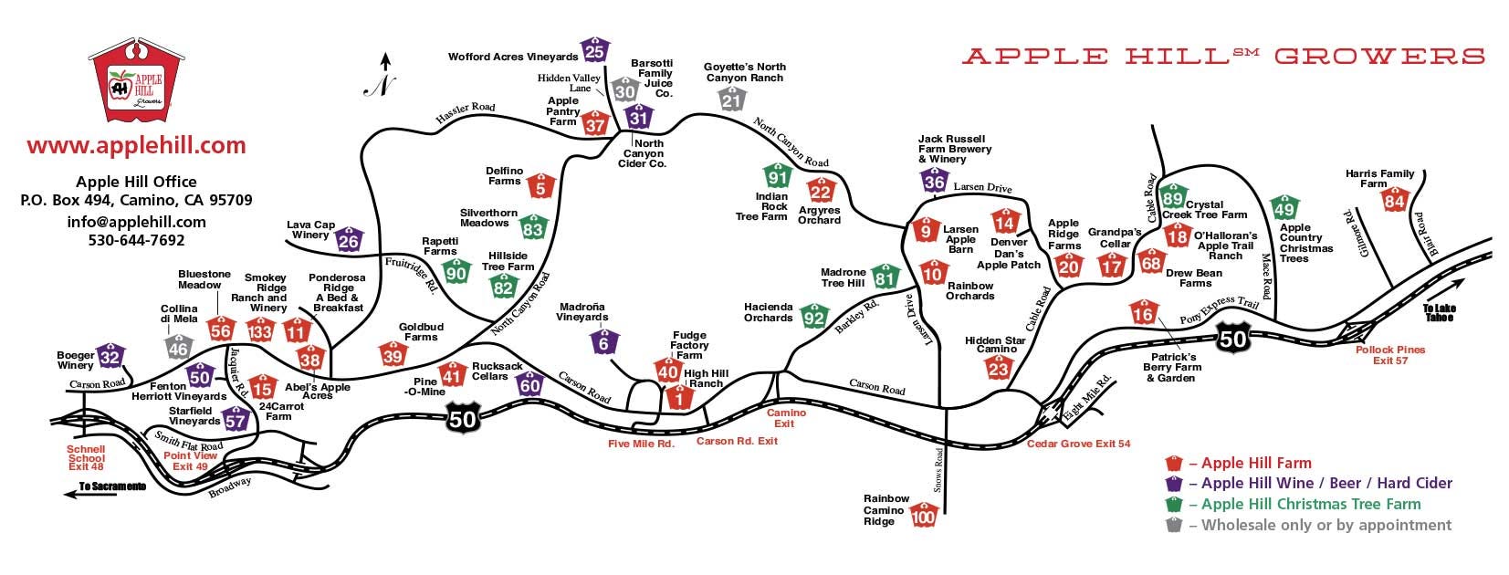 Your Guide to Visiting Apple Hill This Fall - by Ryan Hodek