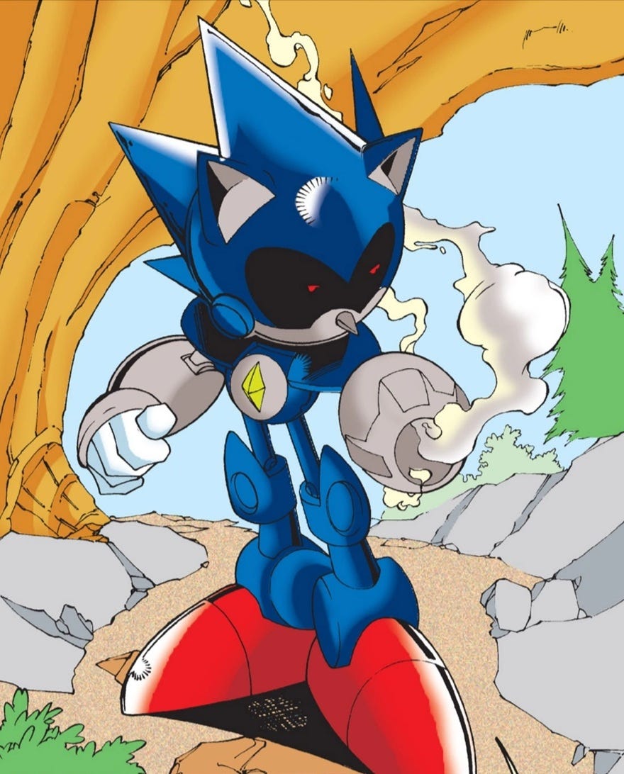 Top 10 Metal Sonic Forms - by Jacob Airey