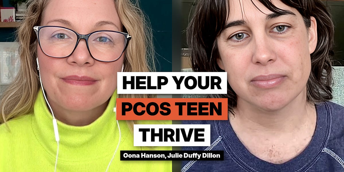How do you help teens with PCOS?