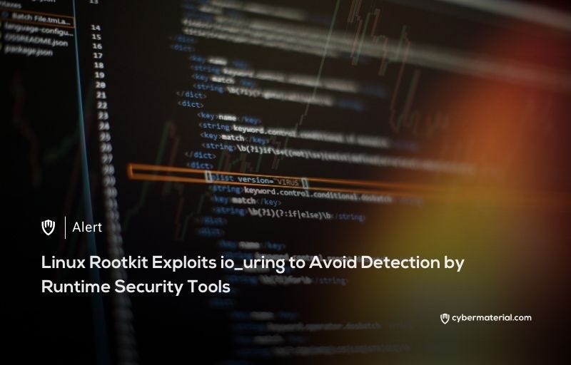 Linux Rootkit Evades Detection with io_uring
