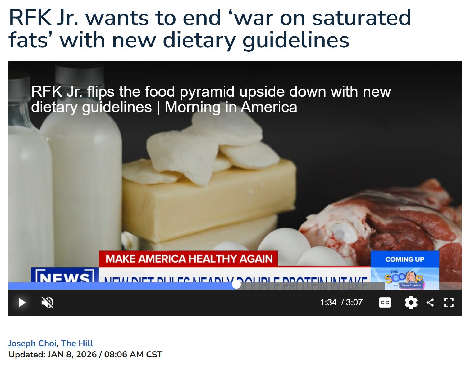 New Inverted HHS Food Pyramid Receives Grade “B” – USSA News | The Tea ...