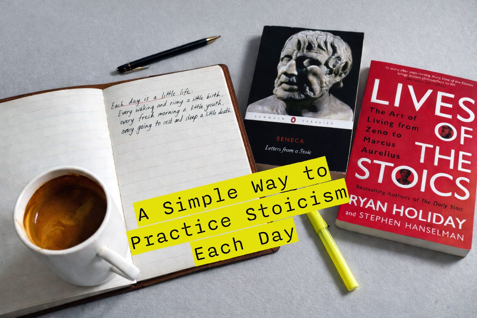 ☕️ A Simple Way to Practice Stoicism Each Day