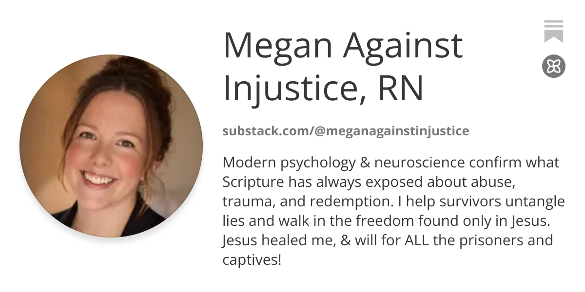 Megan Against Injustice, RN | Substack