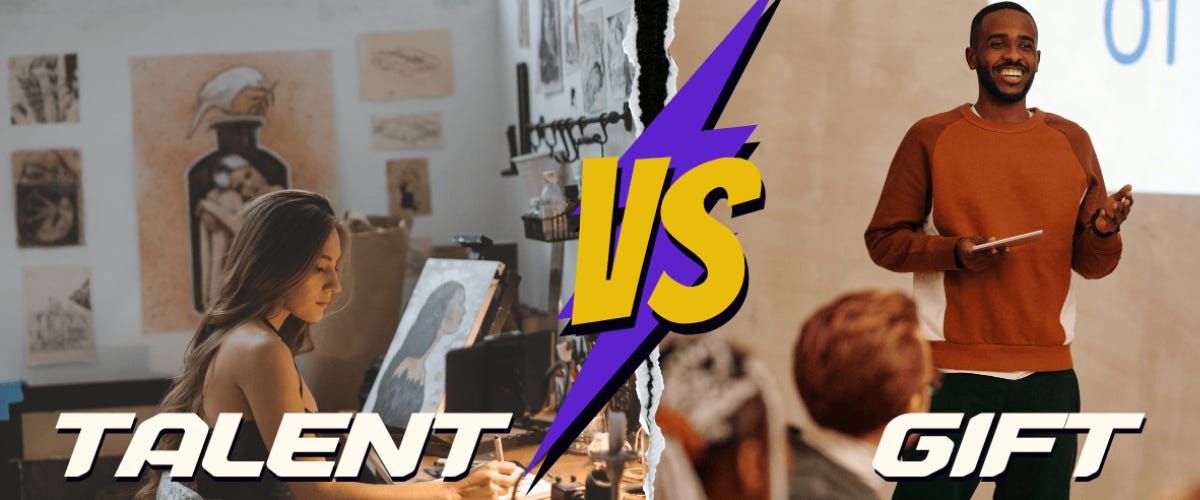 What’s the Difference Between Gifts and Talents?