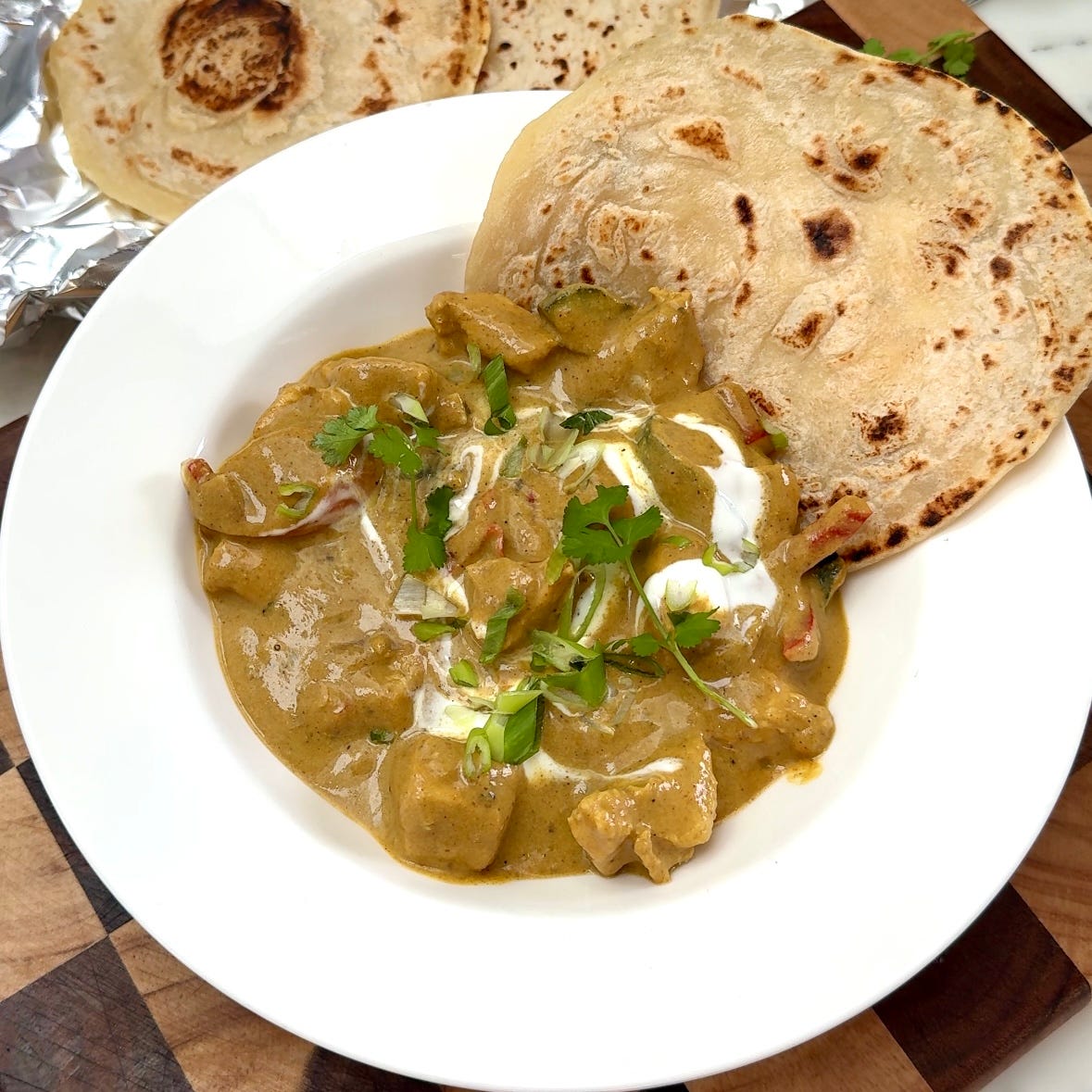 DAY 38: HOMEMADE ROTI & SATAY CURRY 🔥