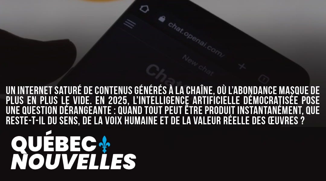 L’intelligence artificielle transformera-t-elle Internet en dépotoir ...