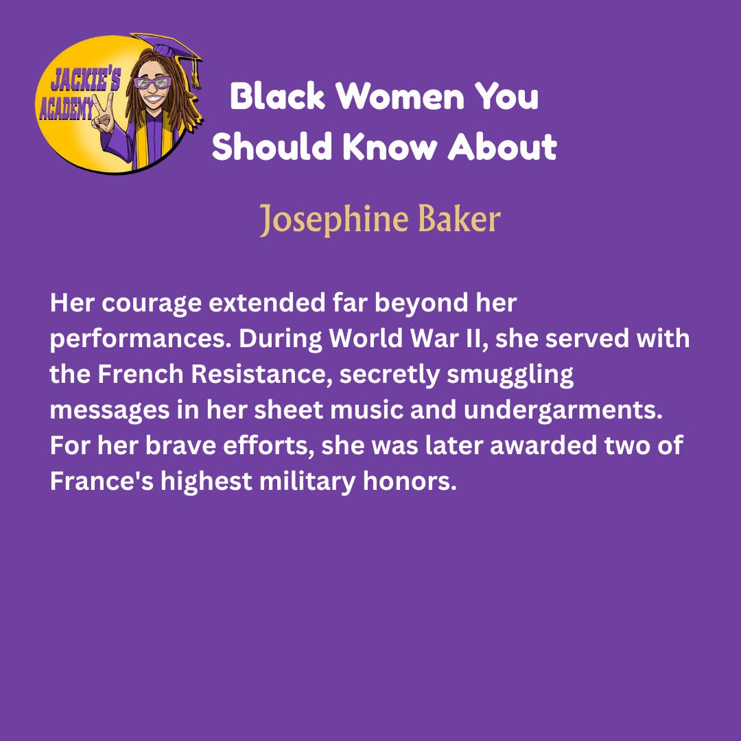 Black Women You Should Know About: Josephine Baker
