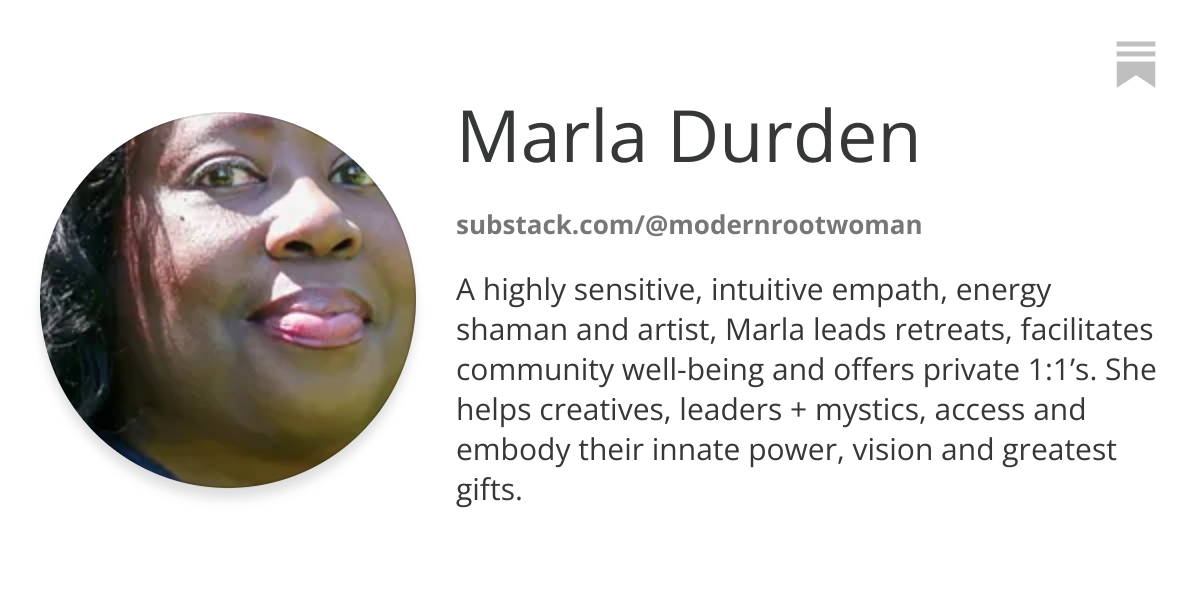 Marla Durden | Substack