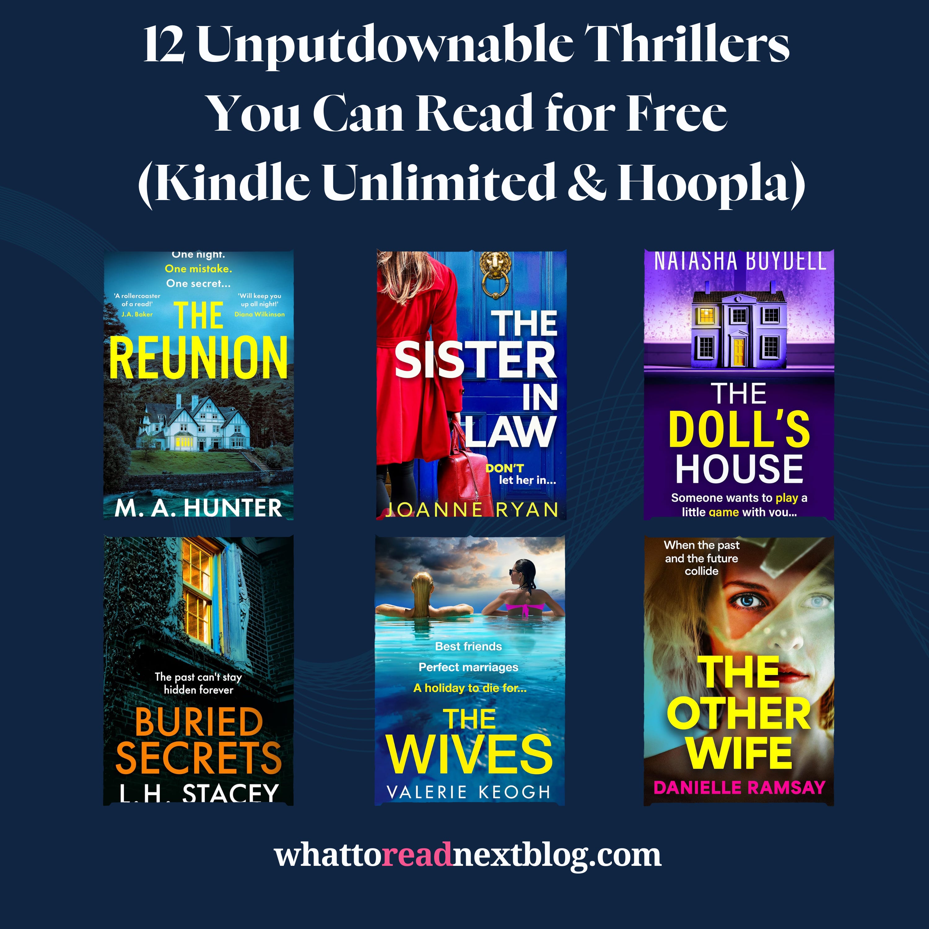 Your Next Late-Night Binge Awaits: 12 Unputdownable Thrillers (Free!)💀